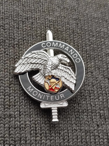 INSIGNE BREVET COMMANDO CNEC MONITEUR - GS 93 BOUSSEMART | eBay