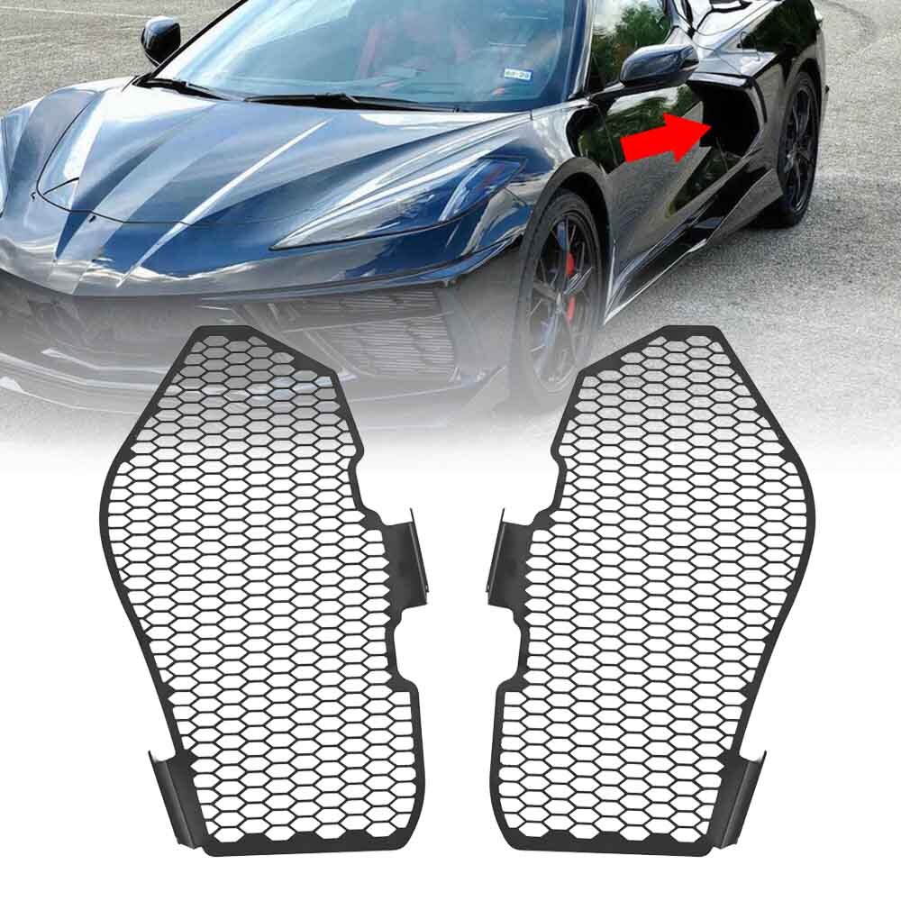 For Corvette C8 2020-2023 Accessories Side Intake Mesh Grille Insert ...
