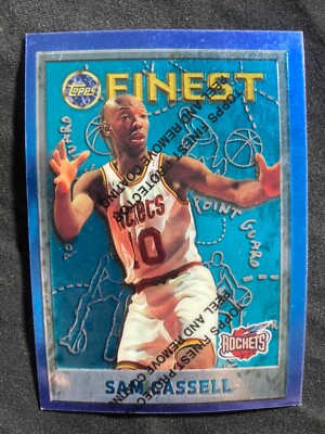 1996 TOPPS FINEST #90 SAM CASSELL NM-MT NBA BASKETBALL CARD | eBay