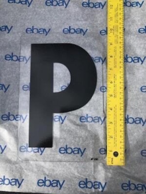 8 inch zip letters changeable outdoor signage marquee letters Letter P ...