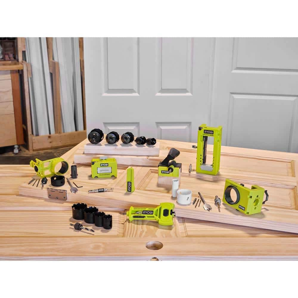 RYOBI Door Installation Kit - Router Template, Latch Locator, and ...