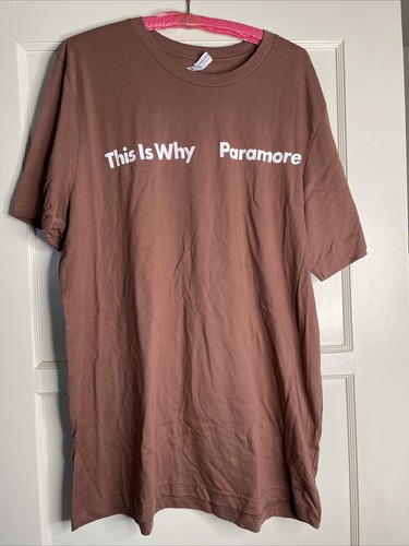 Paramore This Is Why T Shirt Sz XL Purple Official Merch | eBay