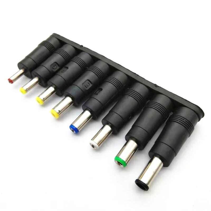 Power Charger Supply Adapter Tips Connector 5.5x2.1mm to 8 Plugs ...