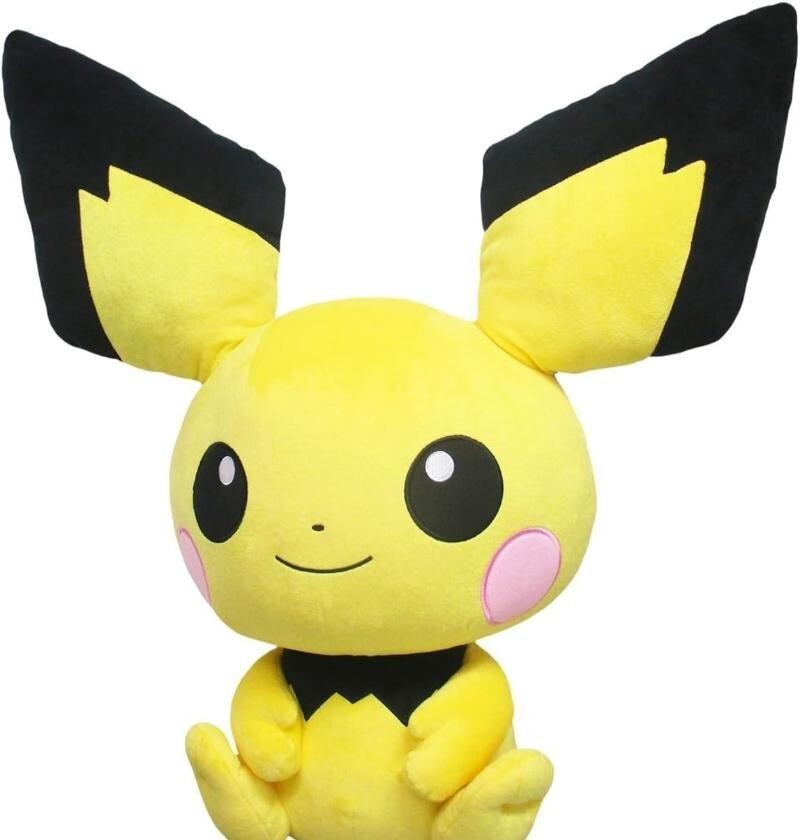 Pokemon Big More! Big Stuffed Toy Pichu Pocket Monster Pokémon Plush ...