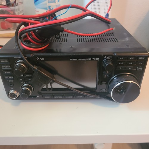 Icom IC-7300 Ham Radio HF 50MHz Transceiver + Mic (excellent) | eBay