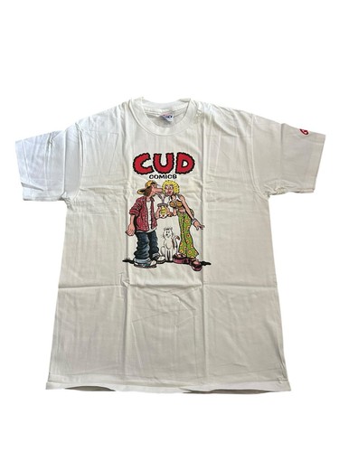 Vtg CUD Comics Graphic T Shirt L Terry Laban Hanes Graphitti Designs ...