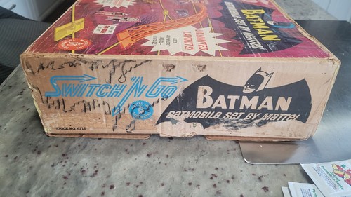 Vintage 1966 Mattel Batman Switch-n-Go, Working Batmobile! | eBay