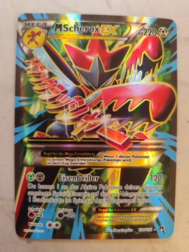 Pokemon M Scherox Ex Turbofieber 120/122 Full Art | eBay.de