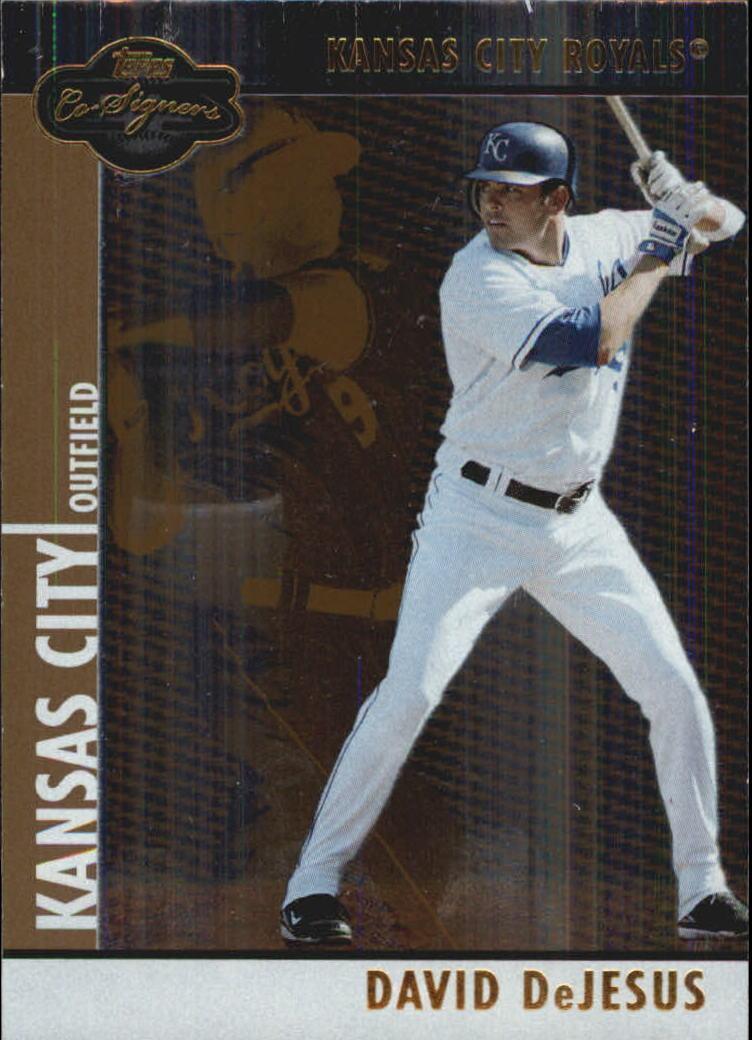 2008 Topps Co-Signers - David DeJesus #084 Silver Gold /150 for sale ...