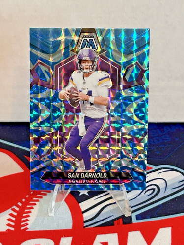 2024 Panini Mosaic Sam Darnold Blue Reactive Mosaic #141 | eBay
