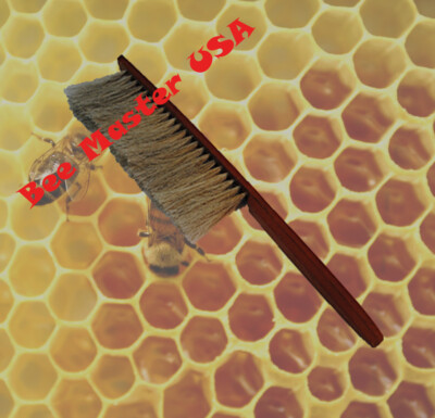 Pro's Choice Best Bee Hive Brush, Wooden painted handle. | eBay