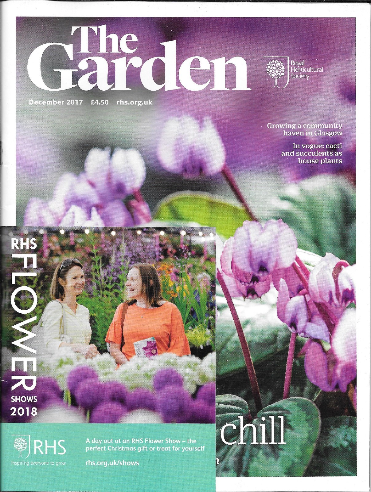 RHS THE GARDEN Magazine - December 2017 | eBay