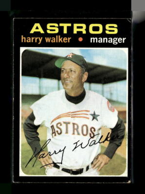 1971 Topps #312 Harry Walker | eBay