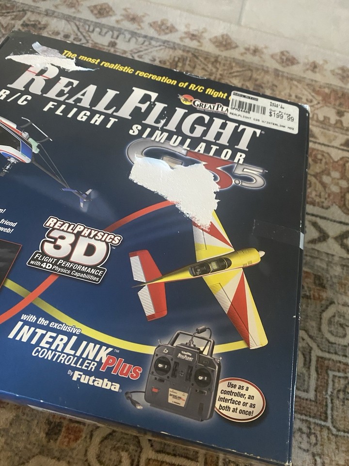 Great Planes Real Flight RC Flight Simulator G3.5 Controller w ...