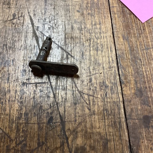 antique Vintage Indian Motorcycle Rear Brake Rod. Pin Spring Bracket | eBay