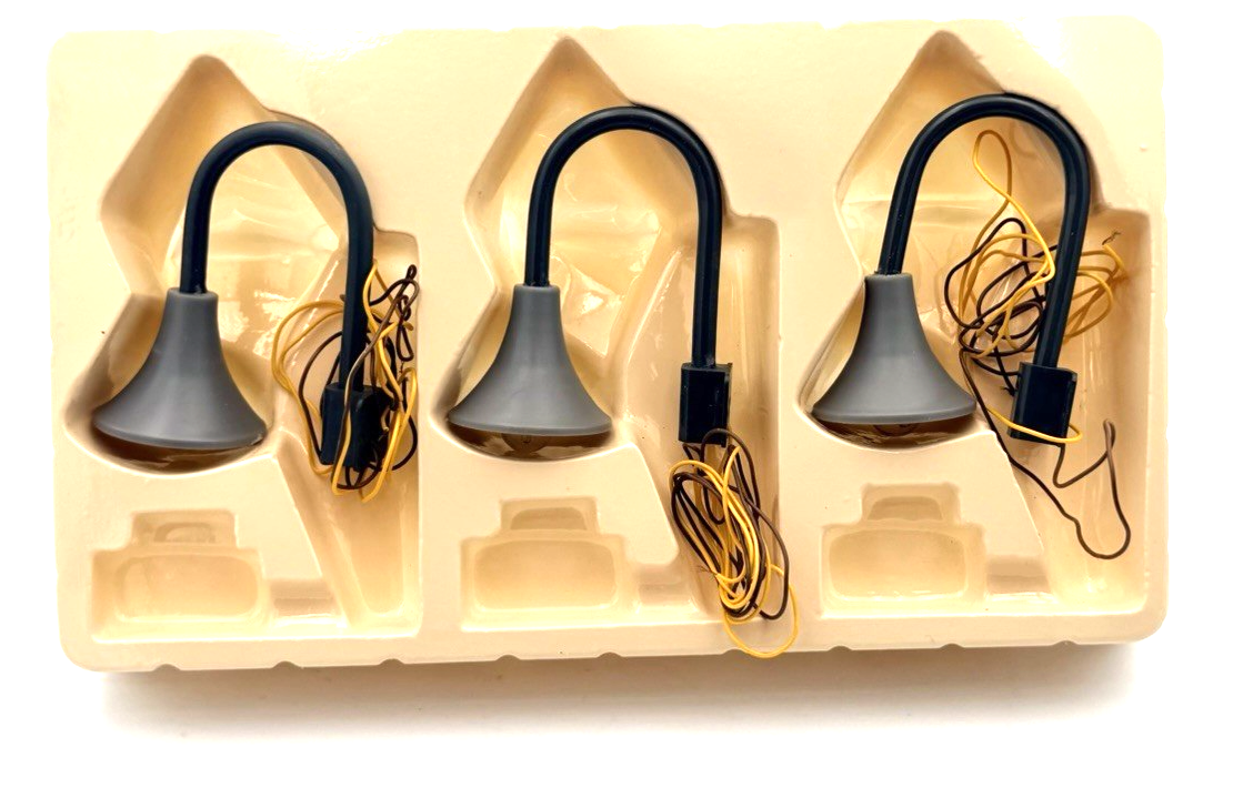 Model Power LGB Scale G Building Wall Lites set of 3 #997 Original Box ...