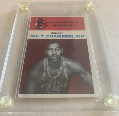 1961-62 Fleer - RARE #8 Wilt Chamberlain - Rookie card | eBay