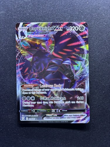 Corviknight Vmax - 110/163 - Ultra Rare - Battle Styles - NM/M ...