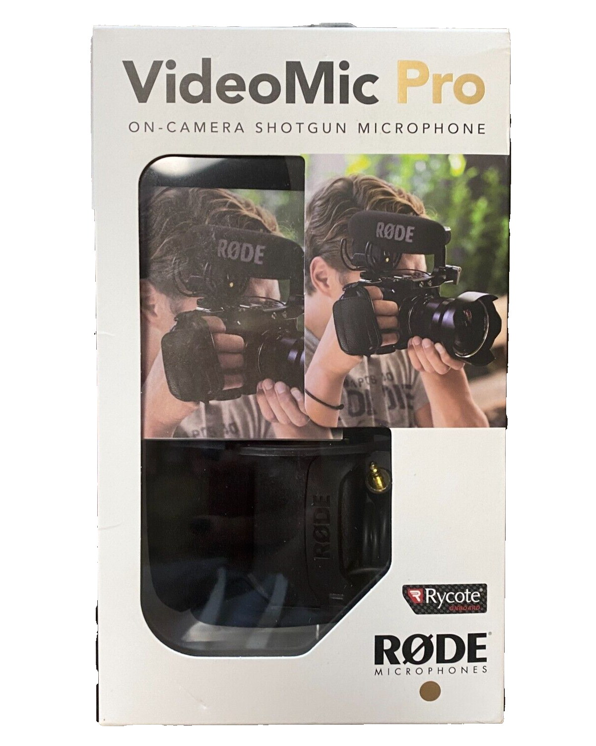 Rode VIDEOMICPRO-R Mic Pro Condenser Wired Professional Microphone for ...