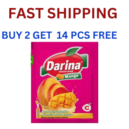 14 Pieces X Darina Instant Drink Powder Mango Flavor 25 Gram عصير ...