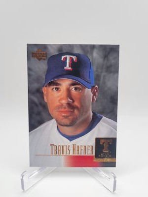 Travis Hafner 2001 Upper Deck #286 Rookie RC Texas Rangers | eBay