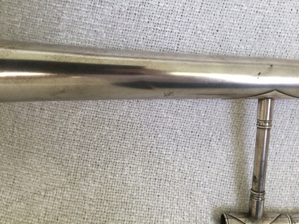 Silver CG Conn LTD Elkhart IND, USA, 4H Tenor Trombone Serial Number ...