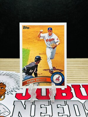 2011 Topps #526 Jason Donald Rookie RC Cleveland Indians | eBay
