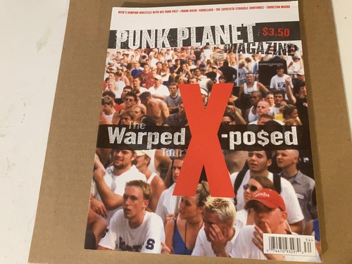 Punk Planet 34 Zine Warped Tour Frank Kozik WCW Vampiro Thurston Moore ...