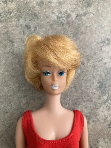 Vintage Barbie Mattel 1960's Platinum Bubble or White Ginger Bubble Cut ...