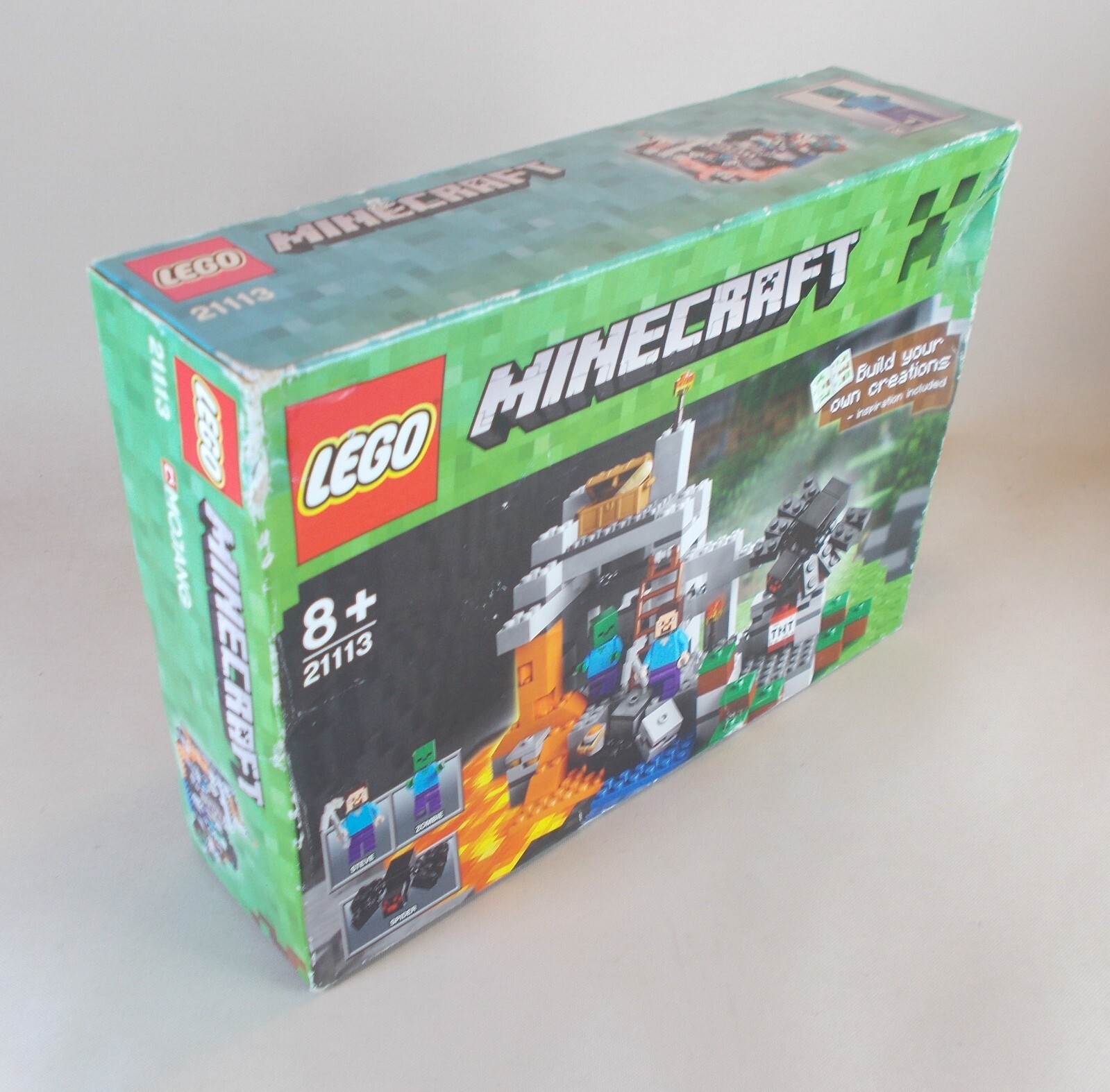 LEGO Minecraft 21113 The Cave Set - New & Sealed 673419222242 | eBay