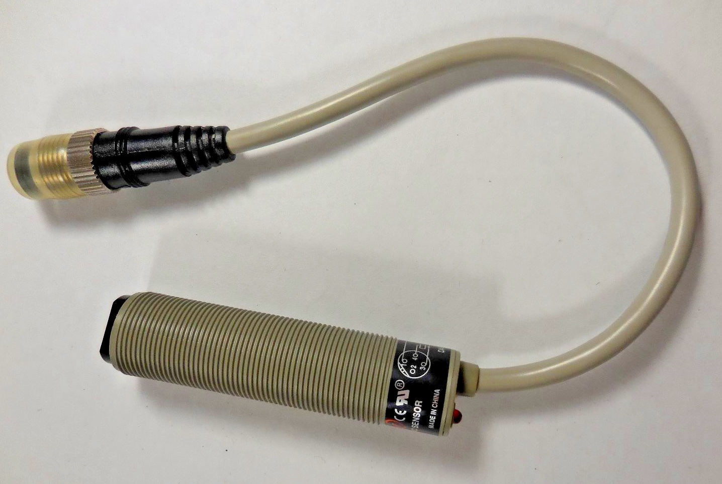 SunX Limited CY-17B-J/ 18mm Cylindrical Retro-Reflective Photoelectric ...