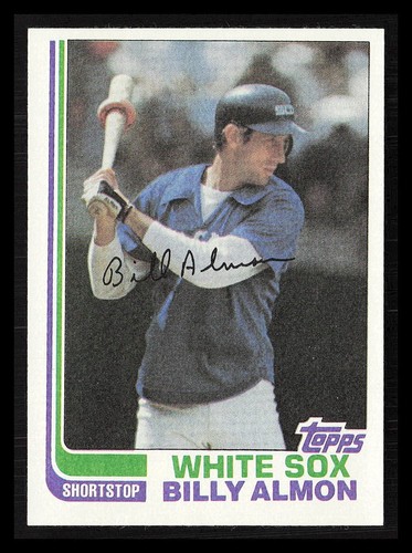 Billy Almon 1982 Topps #521 Chicago White Sox | eBay