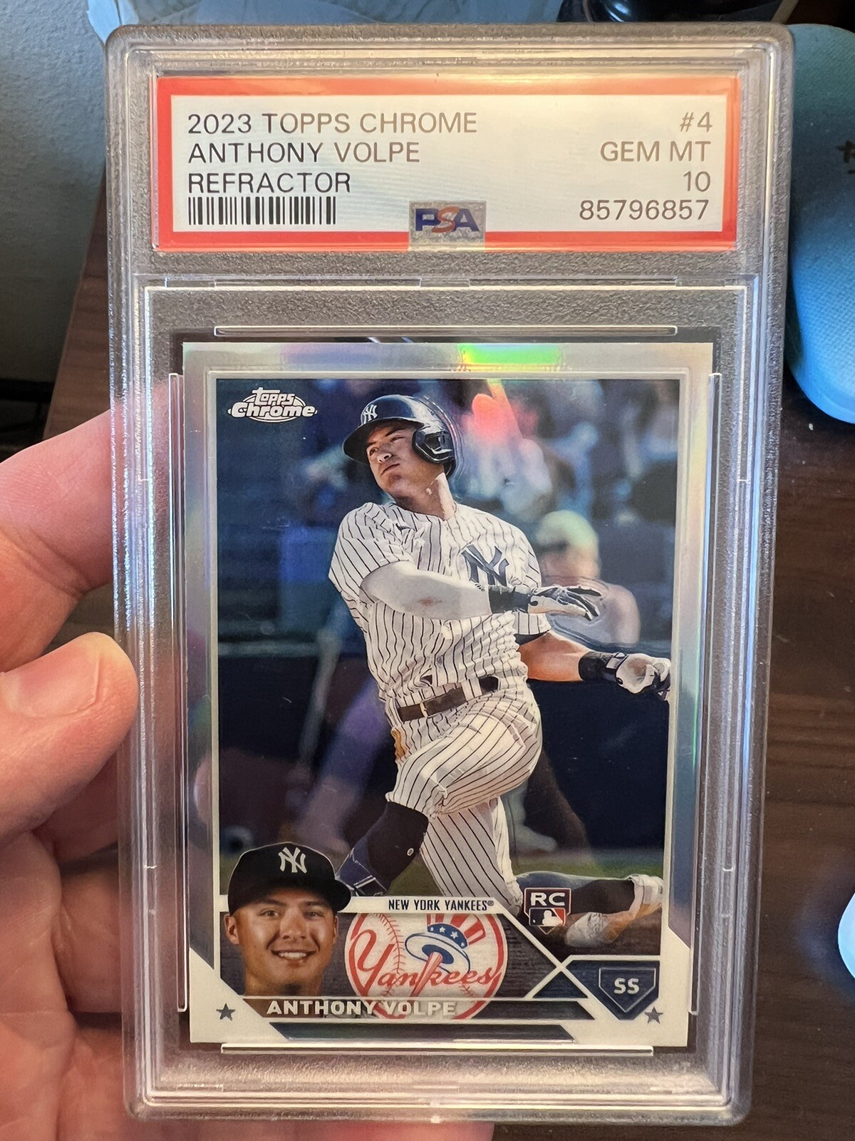 Anthony Volpe 2023 Topps Chrome #4 Refractor Price Guide - Sports Card ...