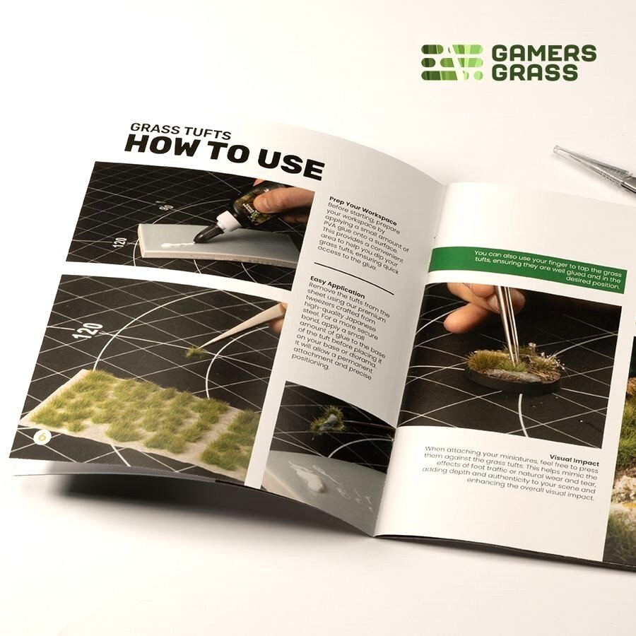 Gamer's Grass: GREEN GRASS - Tuft Starter Box - Tufts Basing Kit Set ...