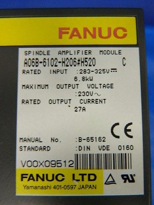 Amplifiers - Fanuc Spindle Amp