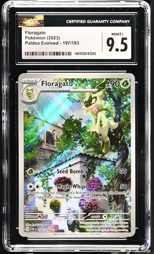 Pokémon TCG Floragato Scarlet & Violet - Paldea Evolved 197/193 Holo ...