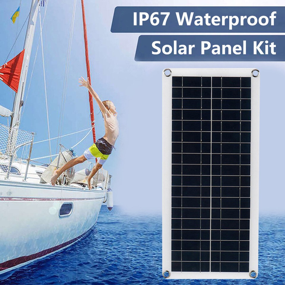 1000W Solar Panel Kit 12V 100A battery Charger Controller Caravan Boat ...