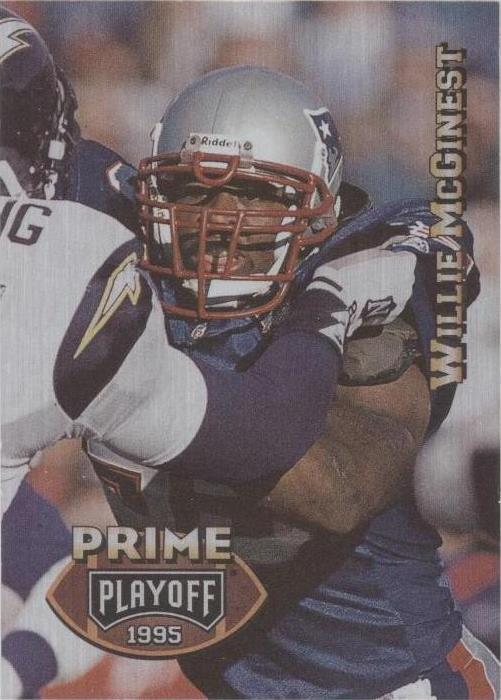 1995 Playoff Prime Willie McGinest #42 for sale | eBay