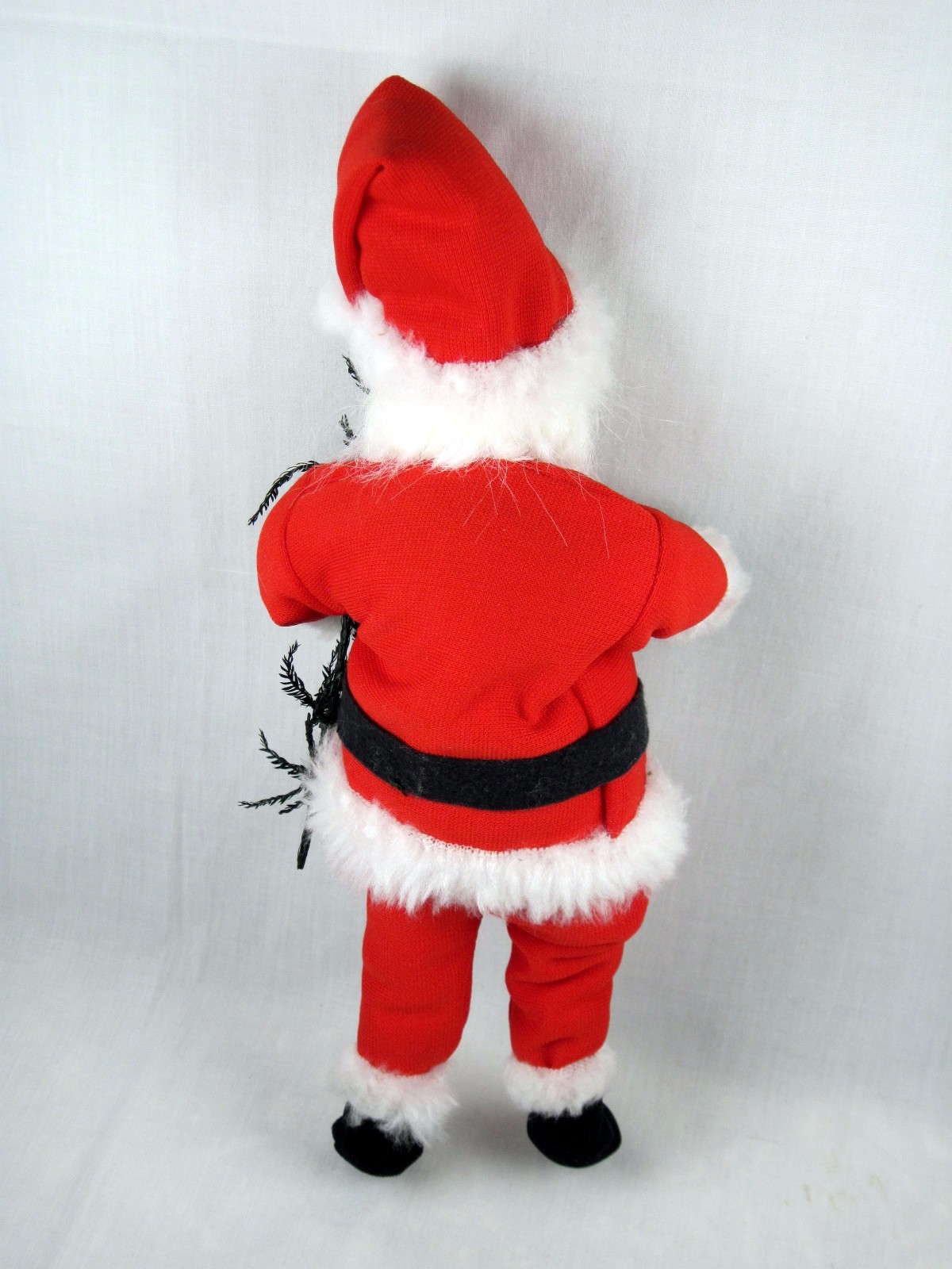Handmade Soft cloth 14" Needle Sculpted Santa Claus | eBay