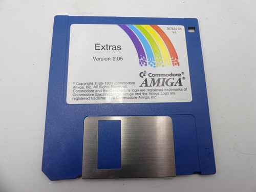 1991 AMIGA EXTRAS 2.05 - Commodore Amiga DISKETTE | eBay