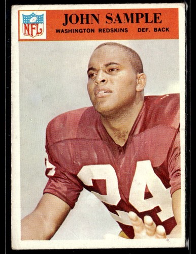 1966 Philadelphia #191 Johnny Sample Football | eBay