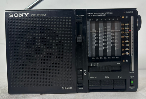 USED Sony Radio Icf-7600 7 Band FM / MW / SW Receiver Tested / Works | eBay