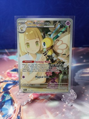 Lillie's Ribombee 164/159 Journey Together Holo Pokemon TCG ...