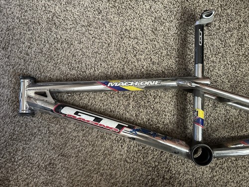 Vintage GT Mach One BMX Old School 20” Bike Frame 90’s 4130 Chromoly | eBay