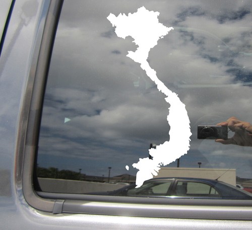 Vietnam Country - Mekong Pho Saigon Hanoi - Car Window Vinyl Decal ...