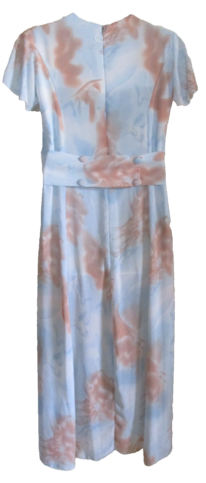 "Amish Mennonite dress 36” bust x 32" Waist x 56" L Spring Blue ...