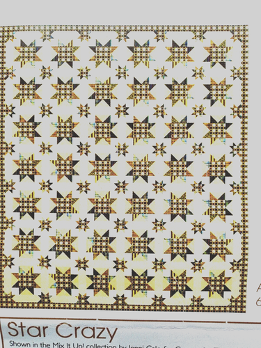 QUILT KIT * CONNECTING THREADS* Plaids, Dots, Stripes! STAR CRAZY 66.5 ...