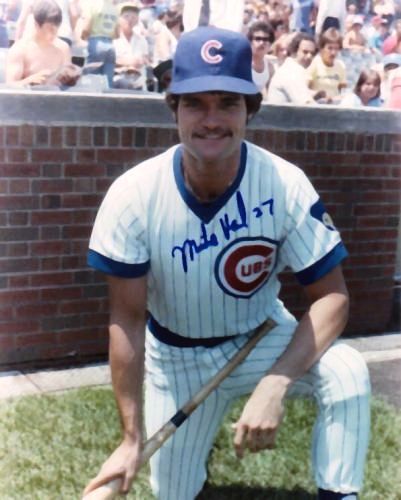 Mike Vail Signed Autographed 8x10 Photo - MLB Chicago Cubs NY Mets - w ...