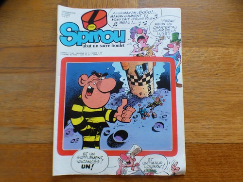 SPIROU n° 2105 SUPPLEMENT LE VACANTROPE + COVER DELIEGE | eBay