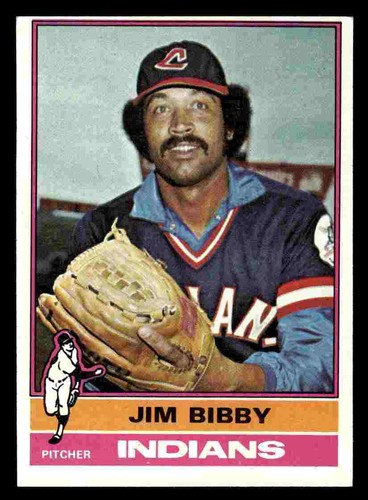 1976 Topps Jim Bibby #324 - Cleveland Indians - NM+ | eBay